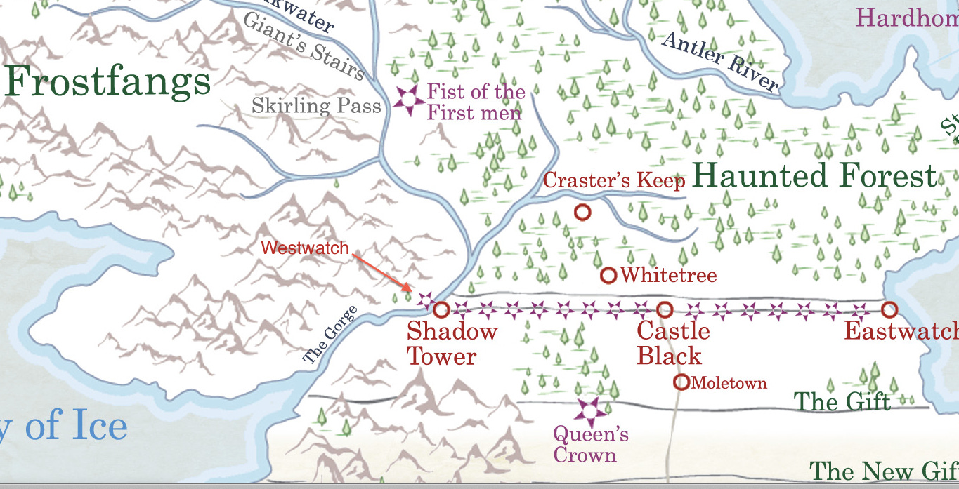 All 19 Castles Along the Wall - by AJ Thomas