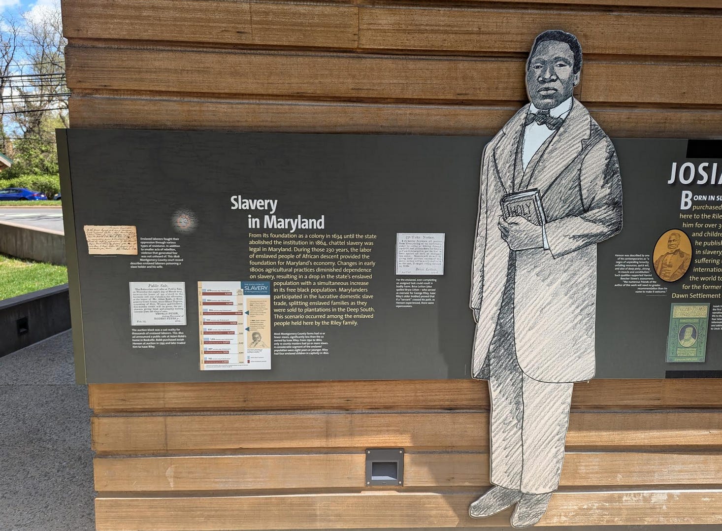 The Josiah Henson Museum and Park tells the story of Uncle Tom