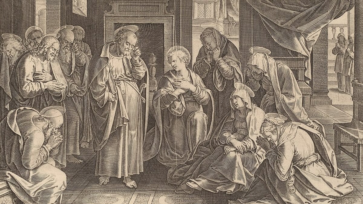 Awaiting Pentecost: Our Lady and the Apostles in the Cenacle – Fr H.J ...