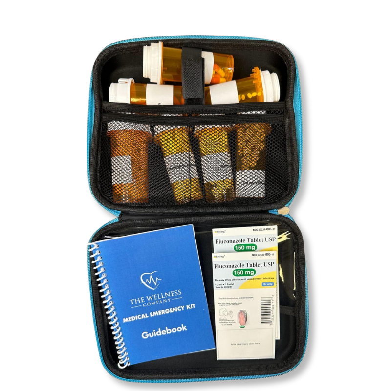 The Wellness Company's (TWC) Medical Emergency Kit (for epidemic, crisis, pandemic) comprises 8 ...