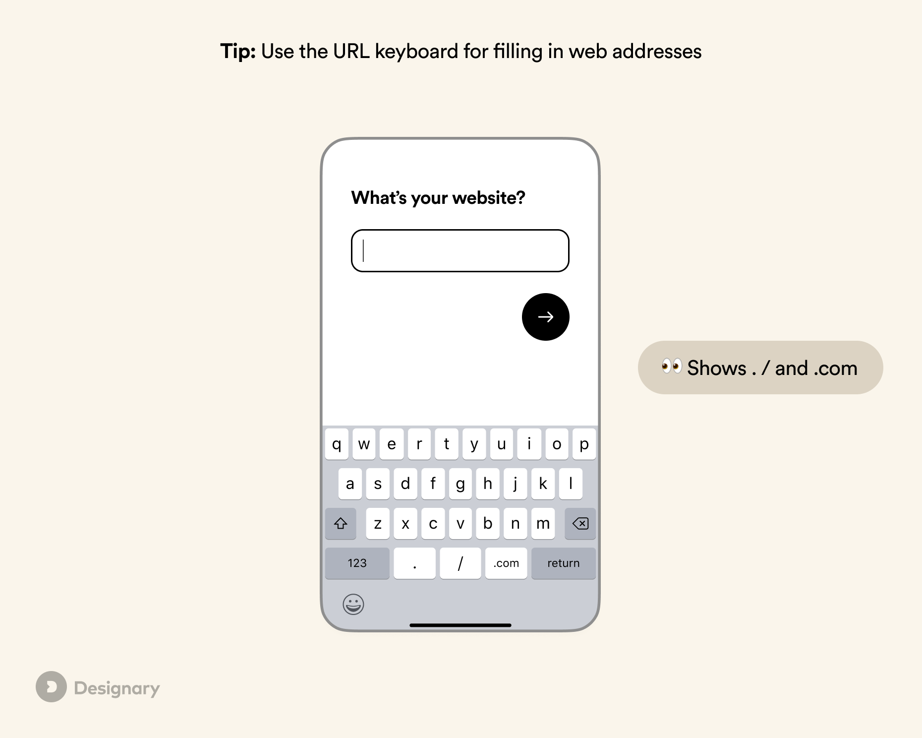 UX Tip #16: Trigger the right keyboard on mobile