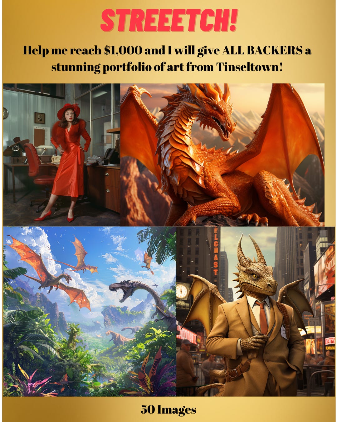 1st STREEEETCH GOAL! - Amy Wolf Substack