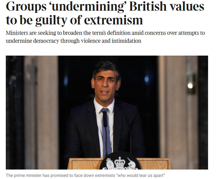 Broadening the Definition of 'Extremism' is the Path to Authoritarianism