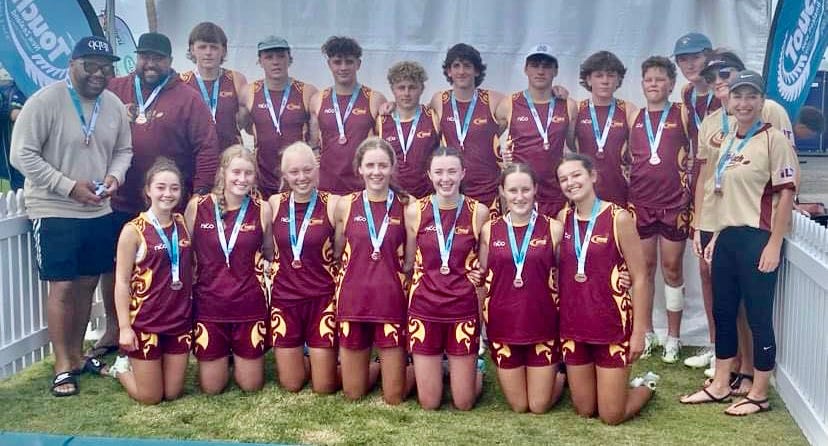 Southland touch teams fly province's flag proudly