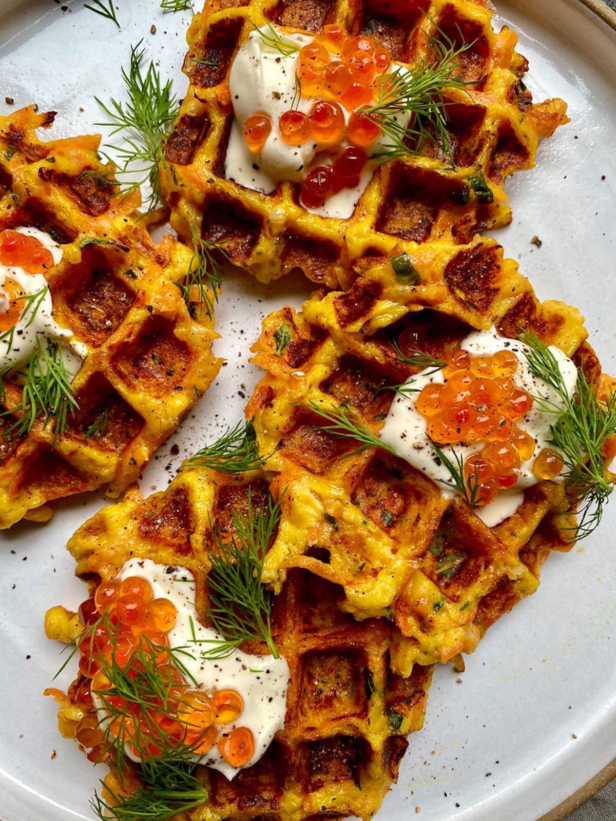 Root Veggie Waffles! - by Susan Spungen - Susanality