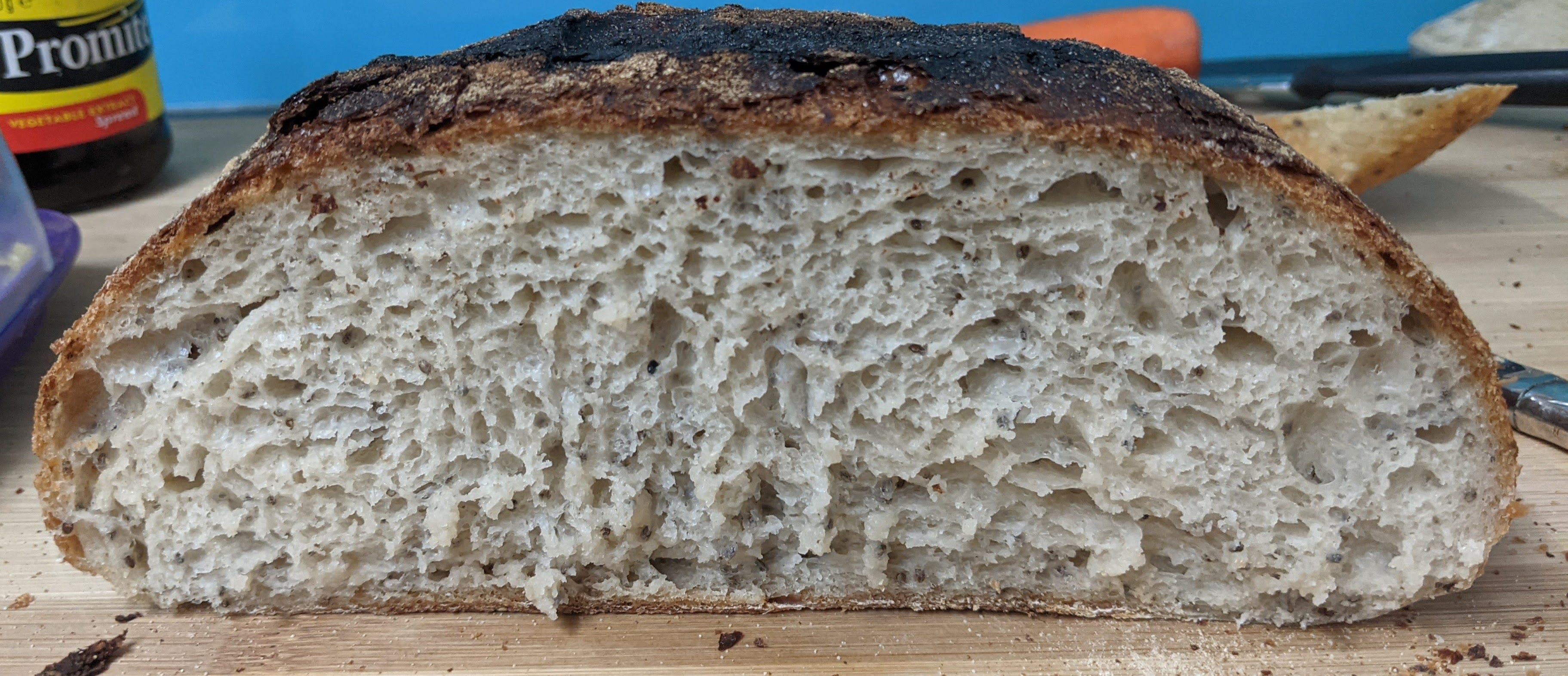 Spelt & Chia Seed Sourdough - Richard's Musings