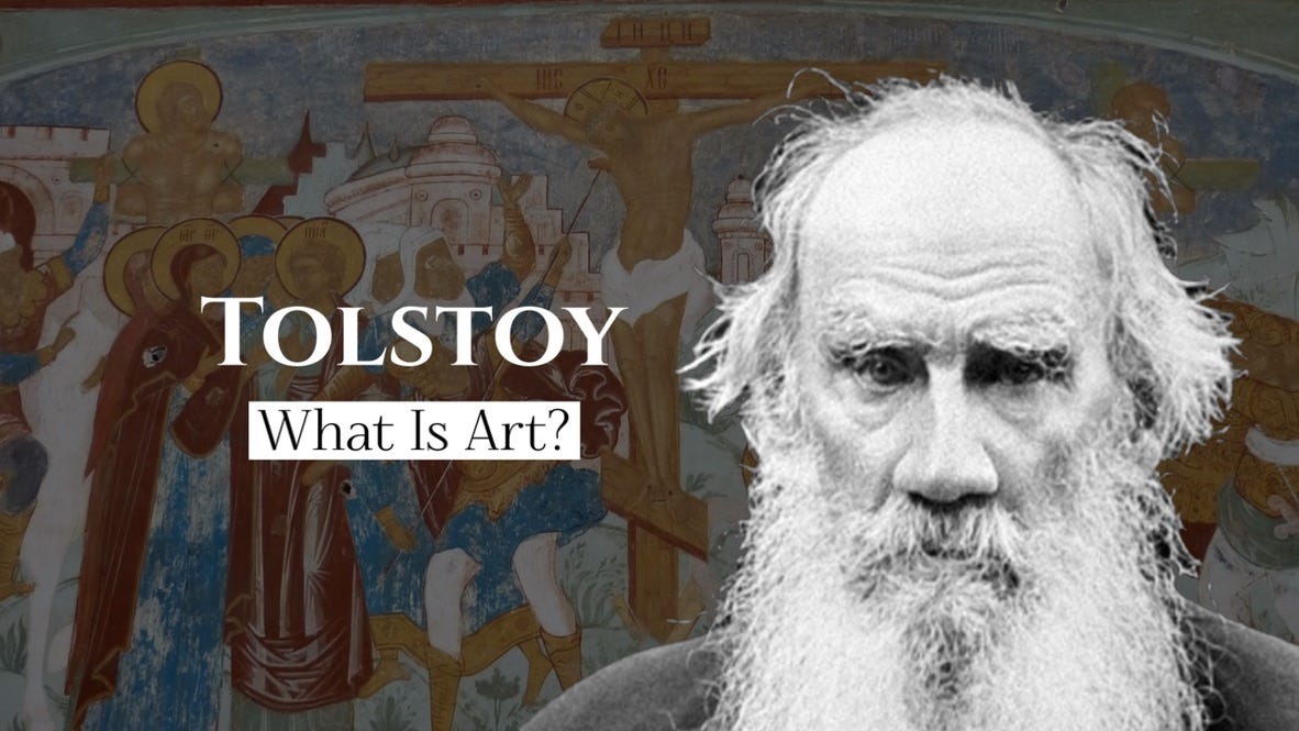 Tolstoy: What is Art? - by Johannes A. Niederhauser