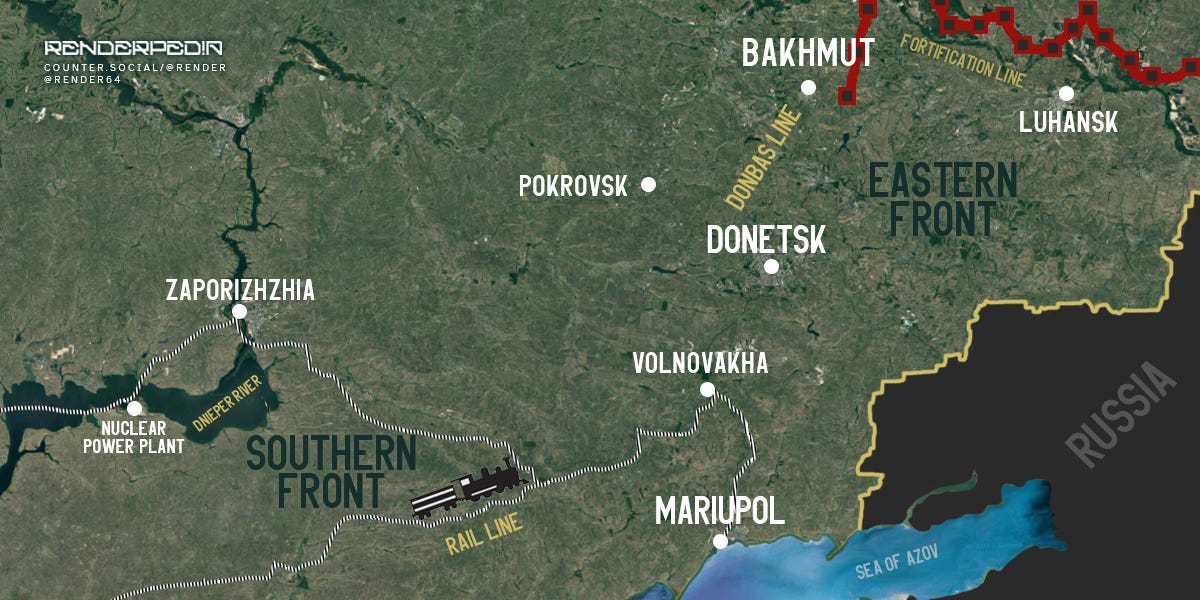 All Aboard! Southern and Eastern Fronts Meet in Volnovakha