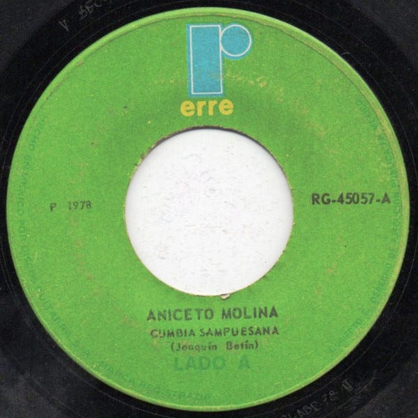 No. 003 - Aniceto Molina's "Cumbia Sampuesana" changed my life