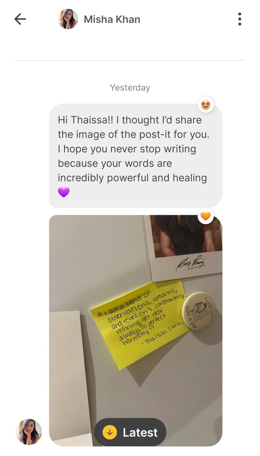 Signs of Fulfillment. - by Thaissa Lara