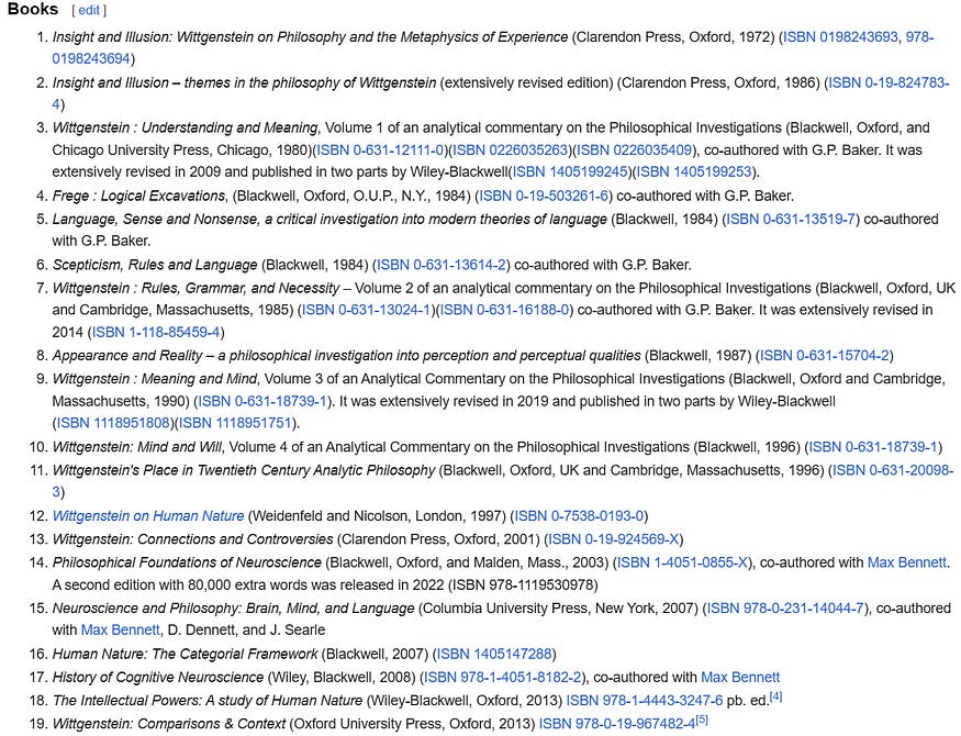 Two Worshippers of Wittgenstein: Paul Horwich and Peter Hacker