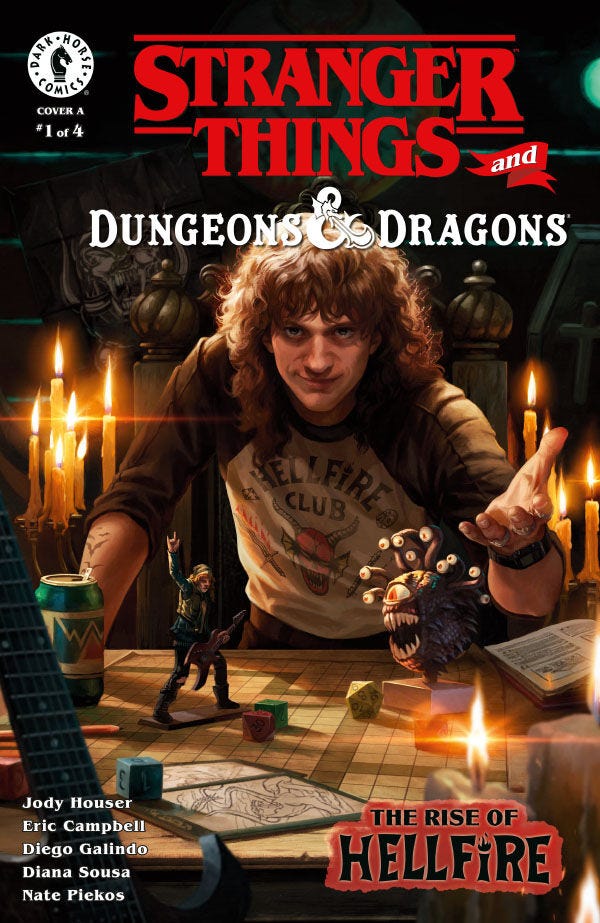 Stranger Things And Dungeons & Dragons #1, Pop Kill #1, Let This One Be ...