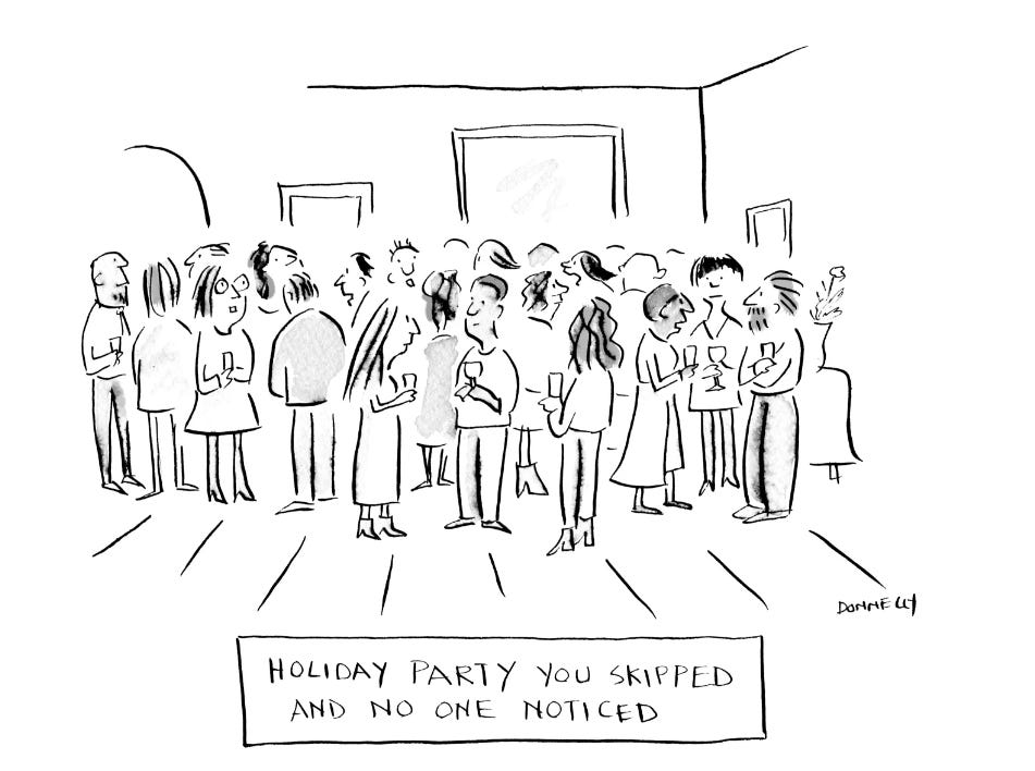 Partied Out? - by Liza Donnelly - Seeing Things