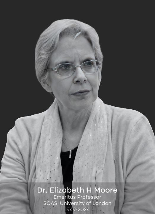 Farewell to Prof. Elizabeth Moore - by Noel Hidalgo Tan