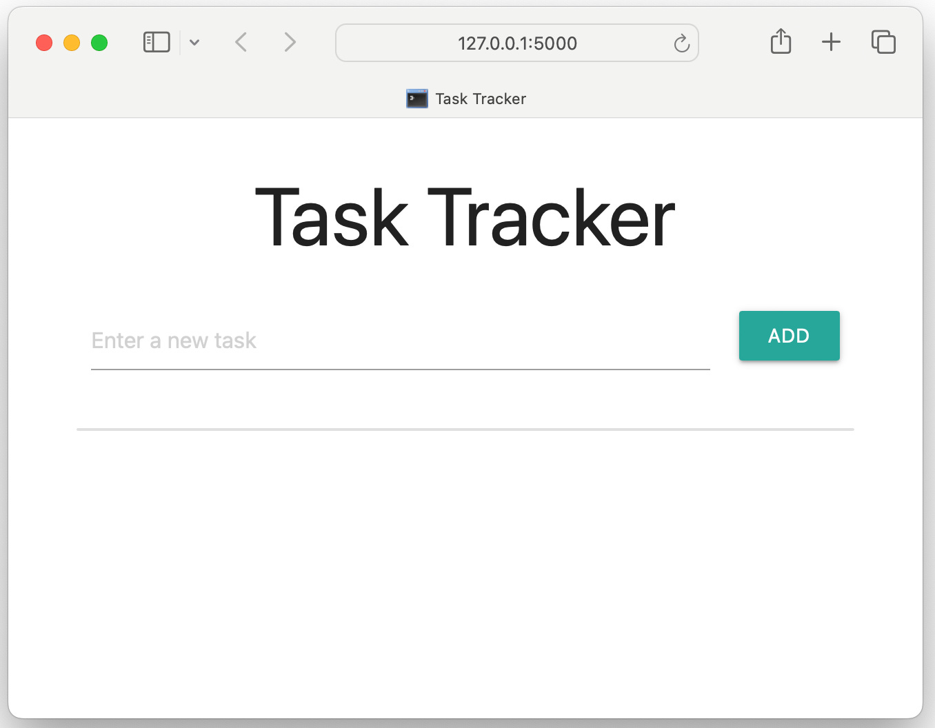 Task Tracker Web App using Flask and MaterializeCSS Task Tracker Web App using Flask and MaterializeCSS