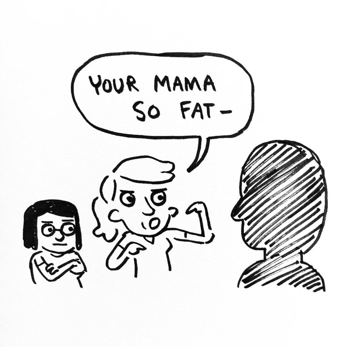 Comic: Yo Mama - by Dodge Greenley - Chortle