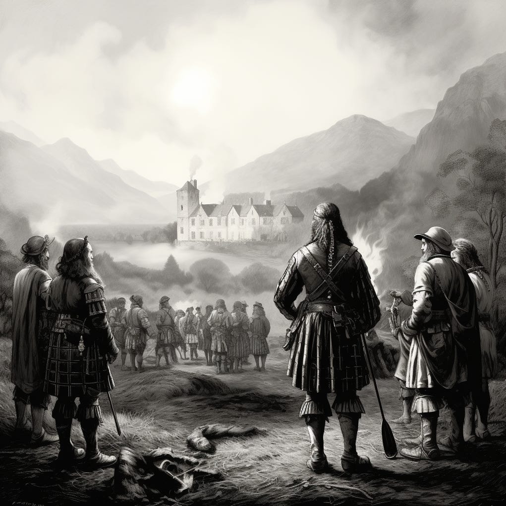 The Failed Rebellion of Galbraith and The Clans Exile to Kintyre