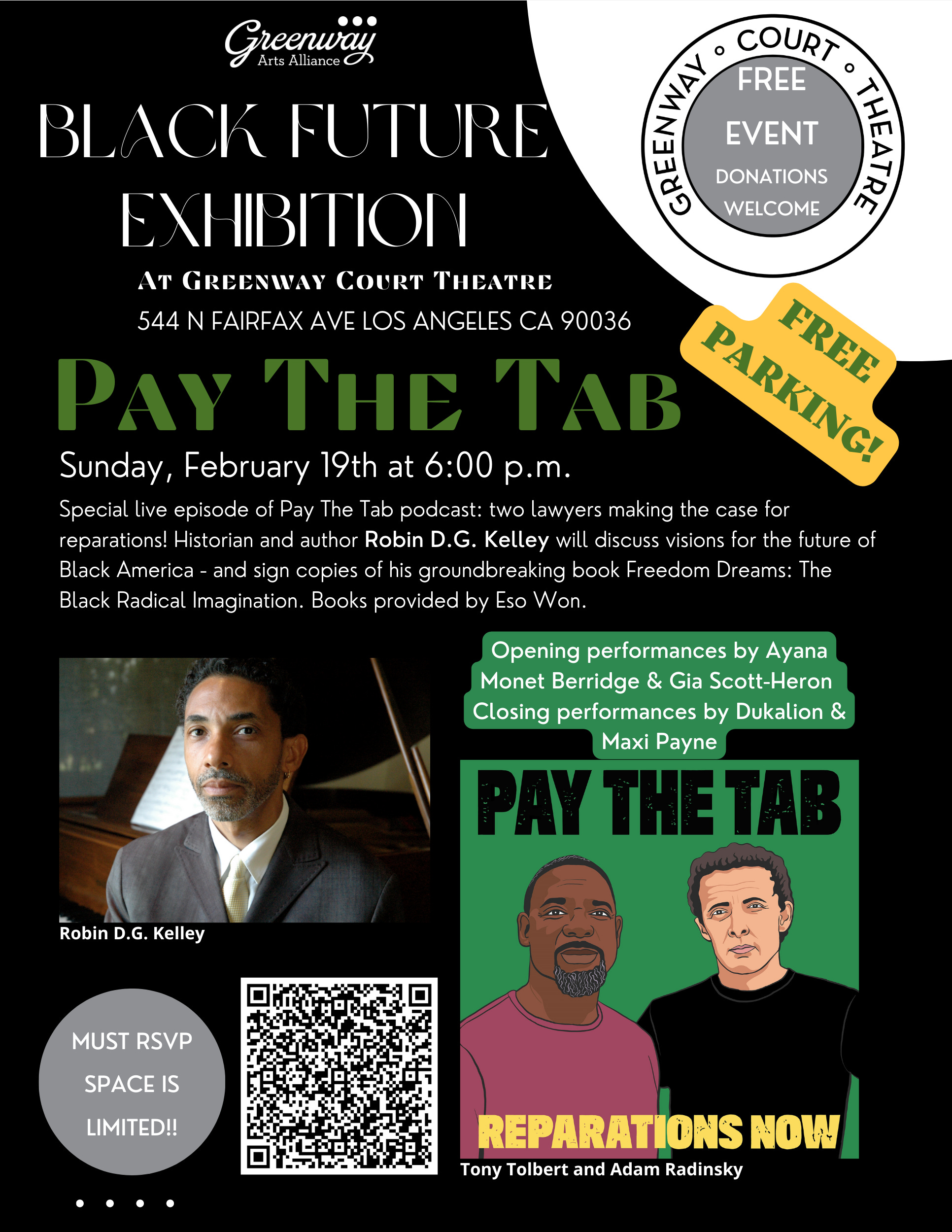 Pay The Tab - first live episode - by Tolbert, Tony