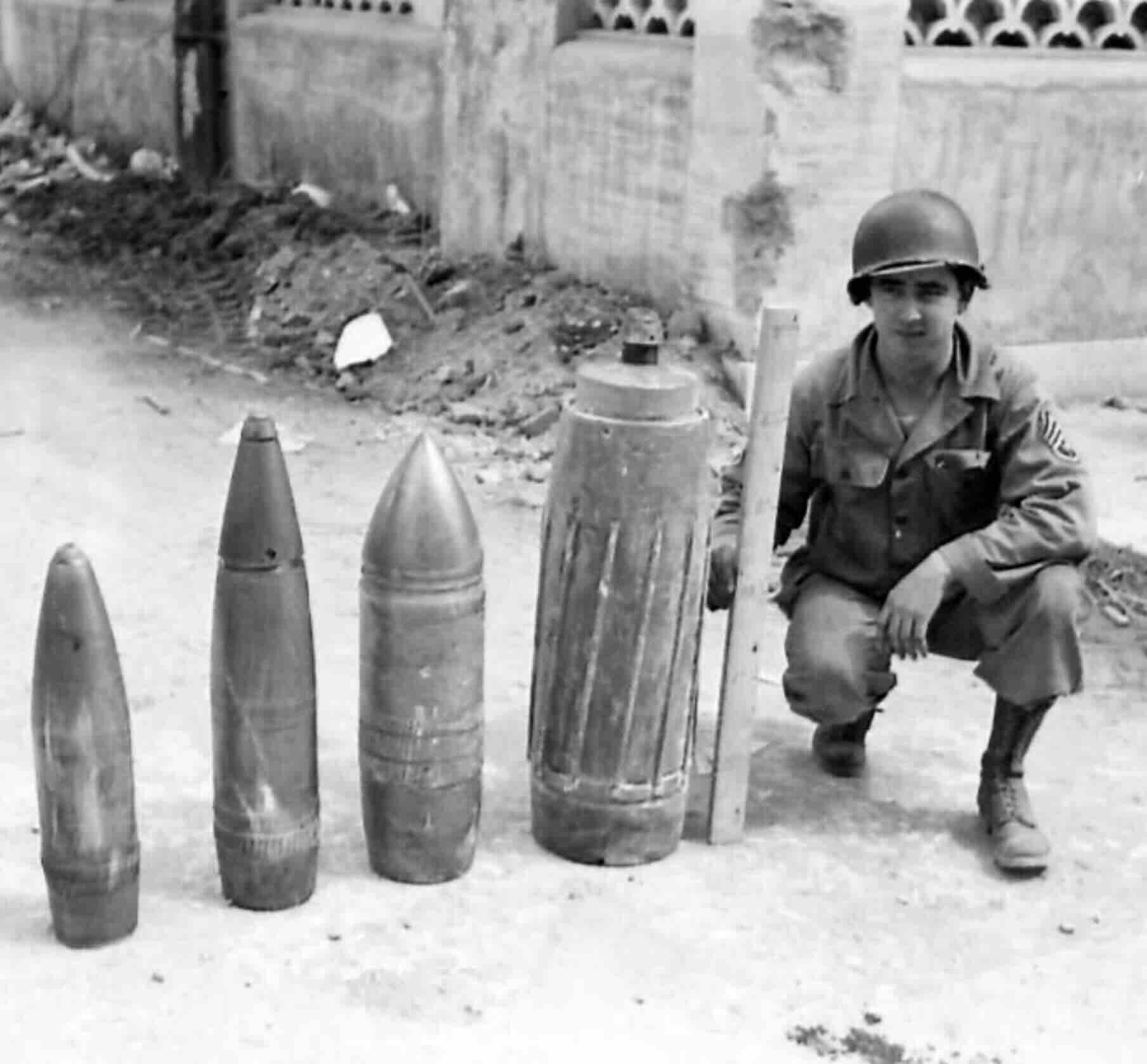 Harassing shellfire at Anzio - by Martin Cherrett