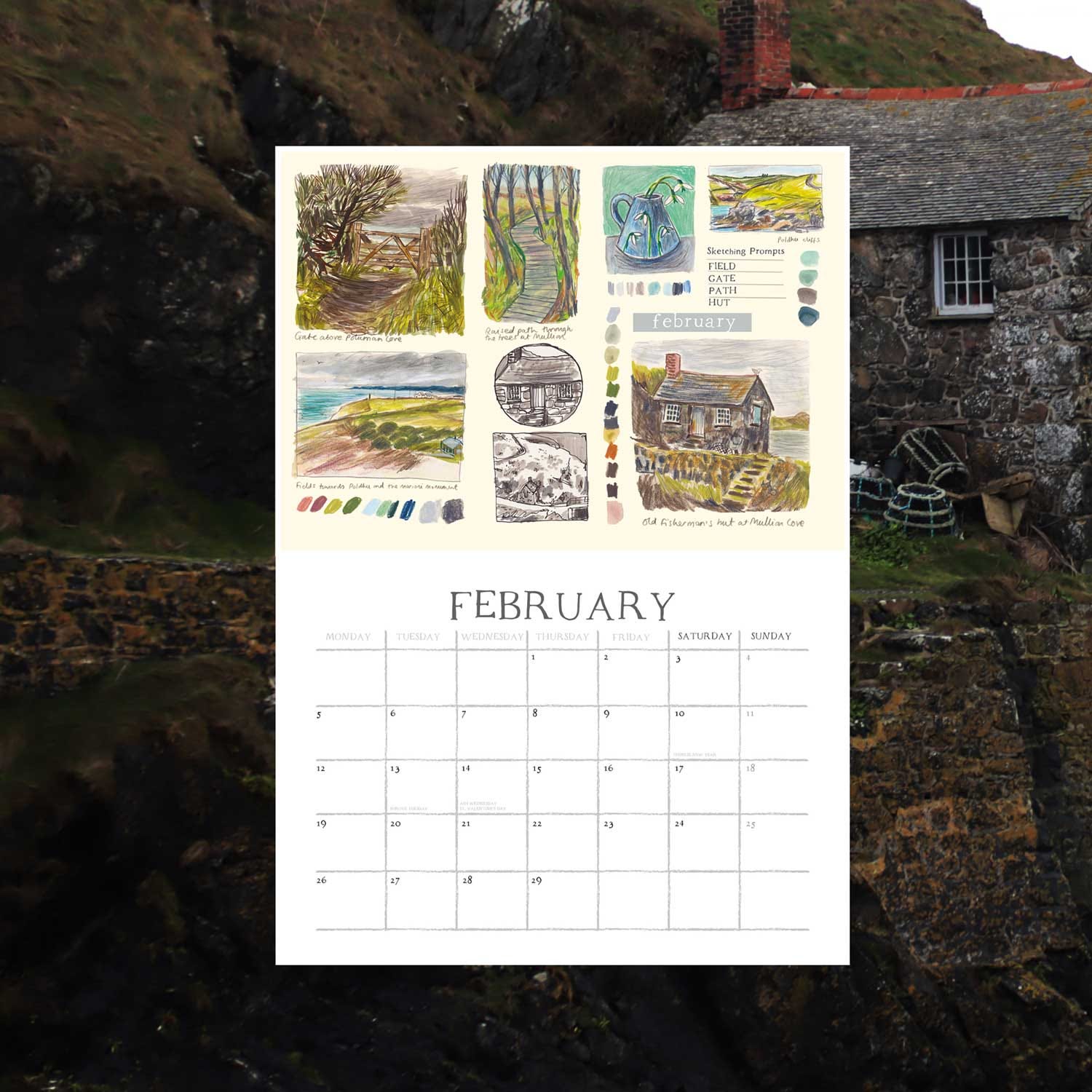 Sketchbook Calendar for 2024 - by Melanie Chadwick