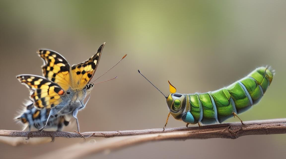 Metamorphosis of Jaredfromsubway.eth: cunninger Jared 2.0 with more layers