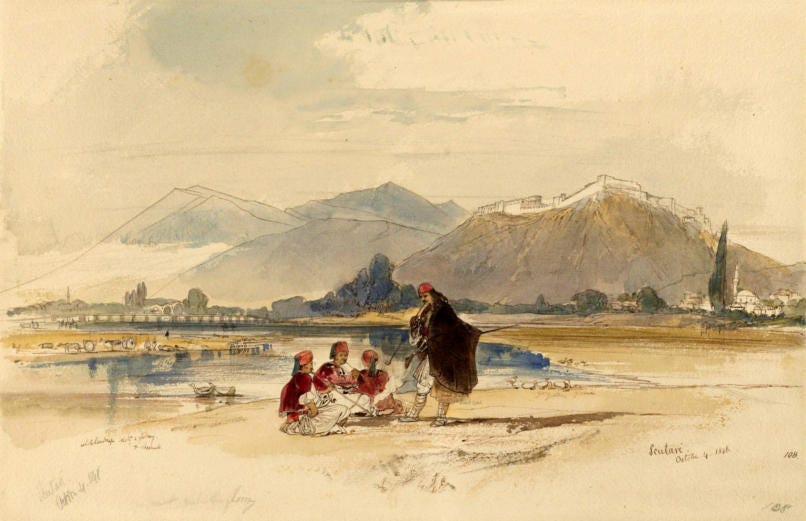 Albania: Then and Now - by M. E. Rothwell - Cosmographia