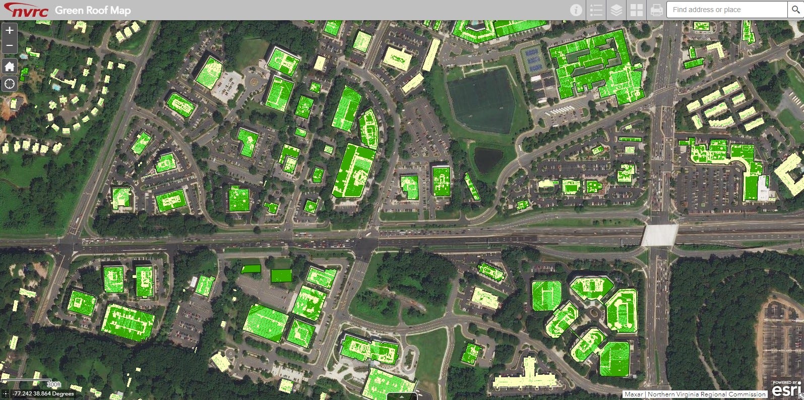 Mapping Your Solar and Green Roof Potential