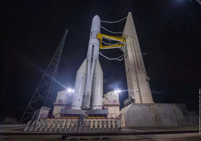 Ariane 6 Launch Sequence Test Conducted - by Tom Patton