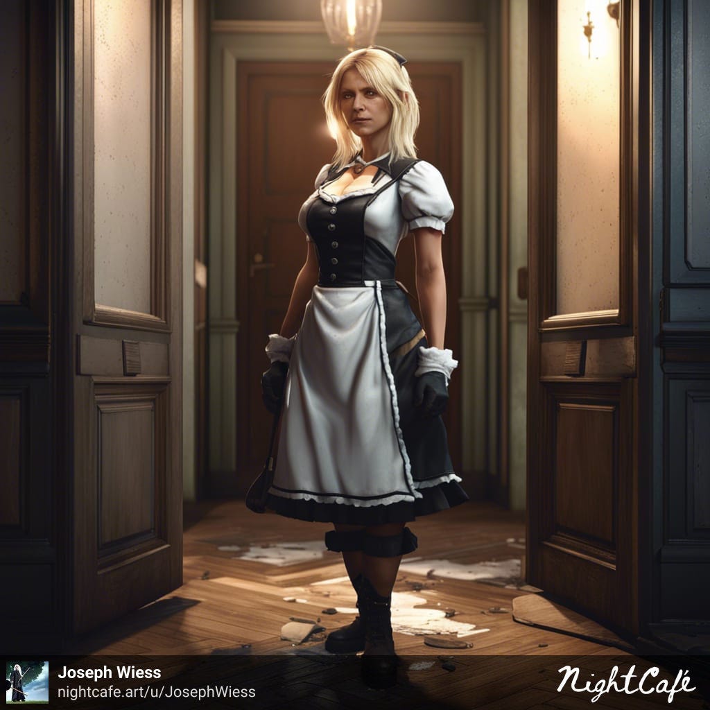 The Girl cleans up nicely. - by Joseph L. Wiess