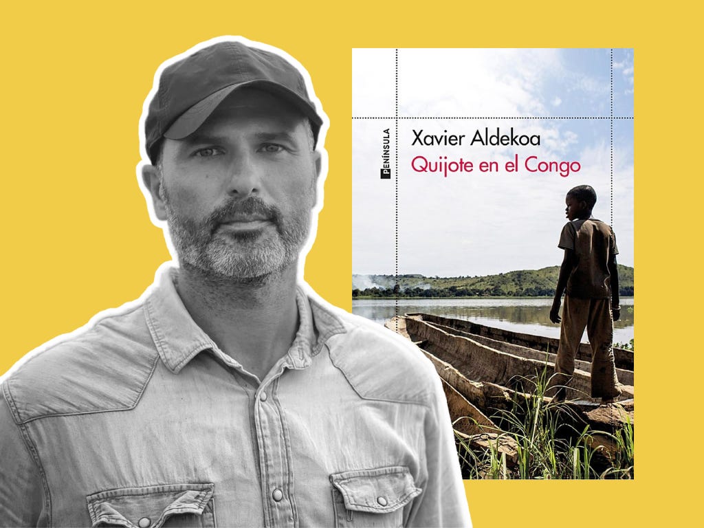 Xavier Aldekoa: "He soñado muchas veces con navegar el río Congo, pero ...