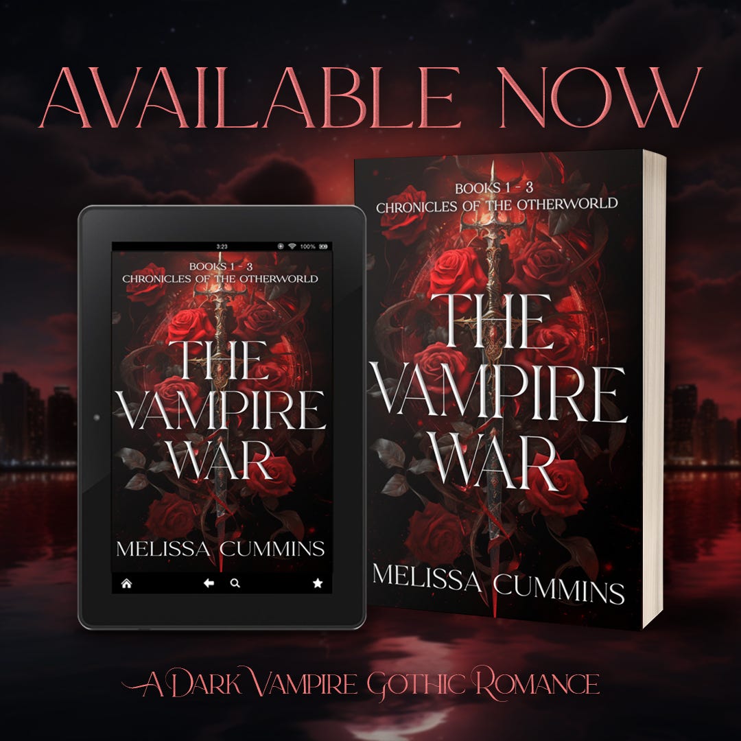 The Vampire War is Officially Live! - Melissa Cummins