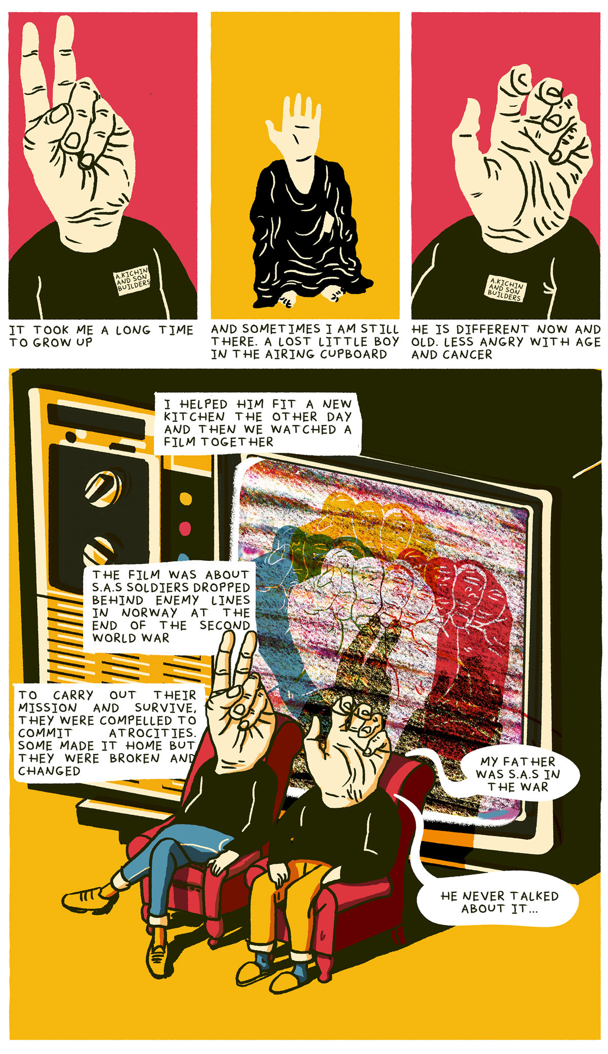 Violence inherited - by Alexander Naughton - ILLUSTRATED