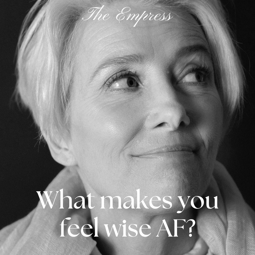 What Makes You Feel Wise AF? - by Alisa Kennedy Jones