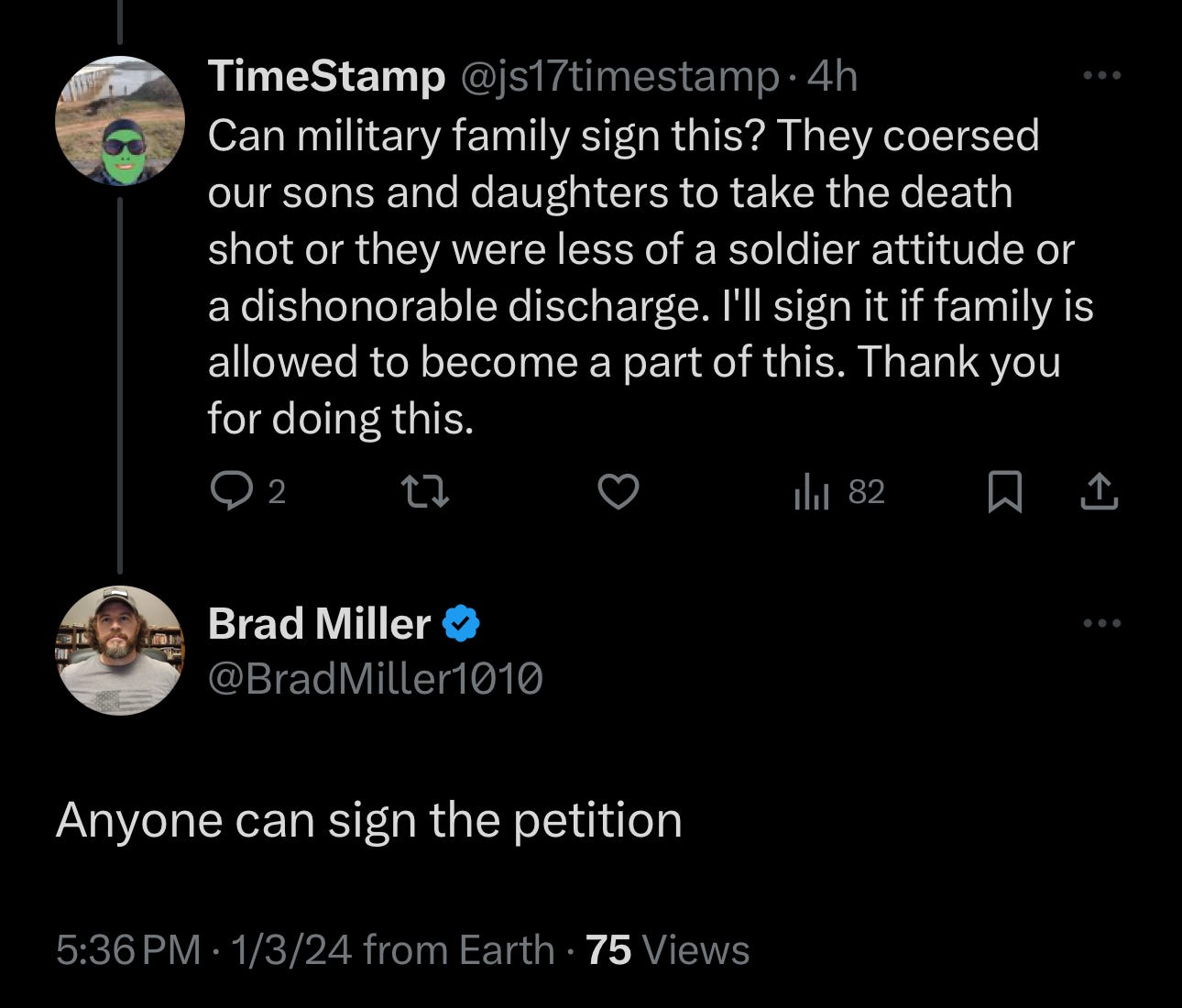 An Open Letter to the American People from Signatories of A Formal ...