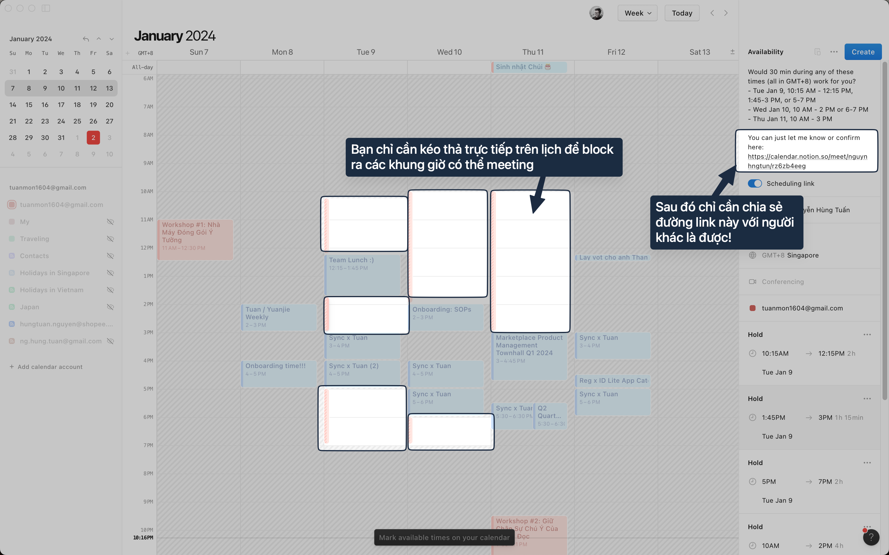 #121: Quản lý thời gian hiệu quả với Notion Calendar
