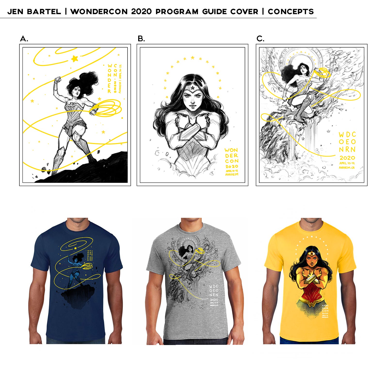 WonderCon Promo Art - by Jen Bartel - JENBARTEL.CLUB 🌈