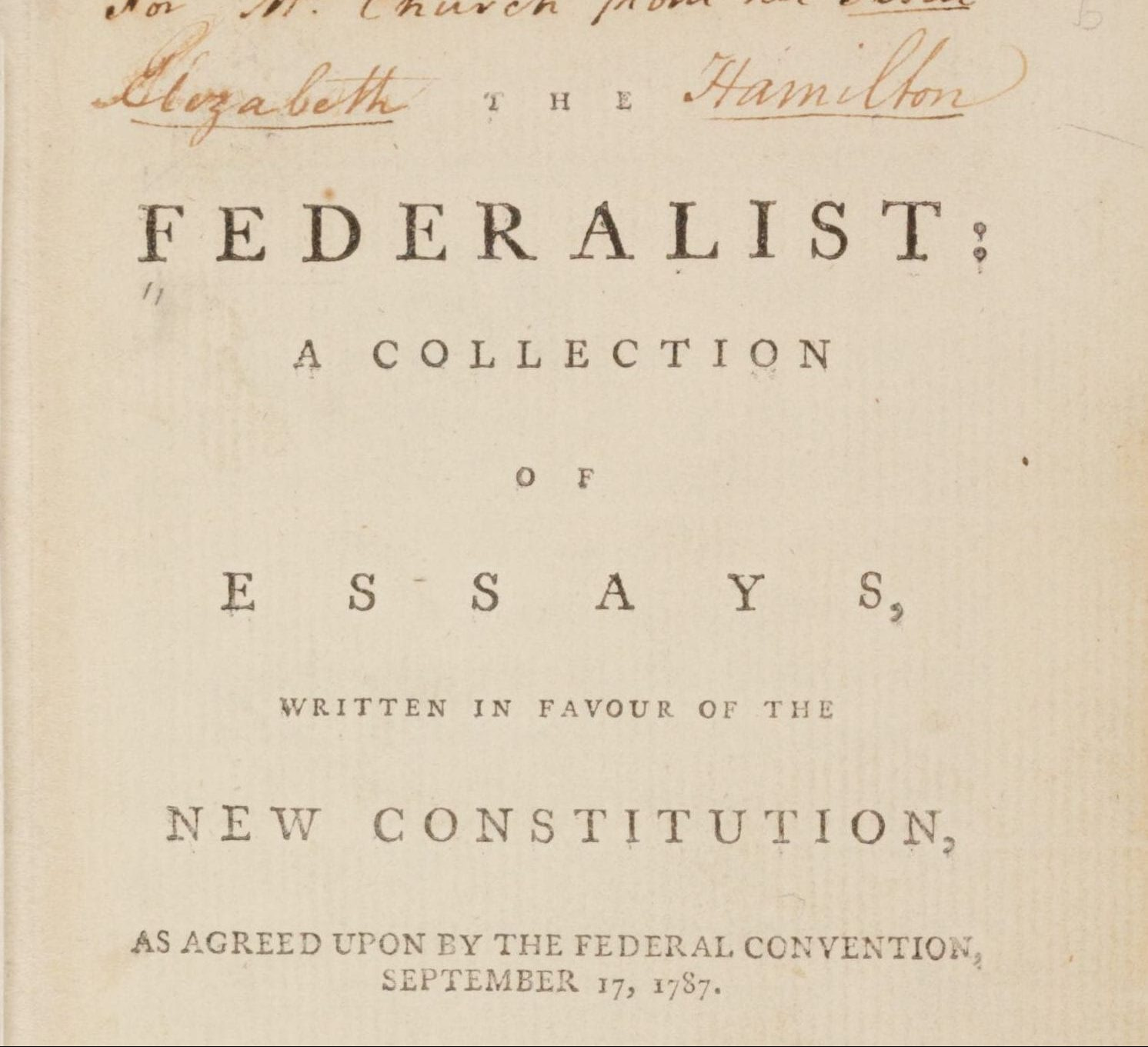 What Can Federalist No. 10 Teach Us About Contemporary Politics?