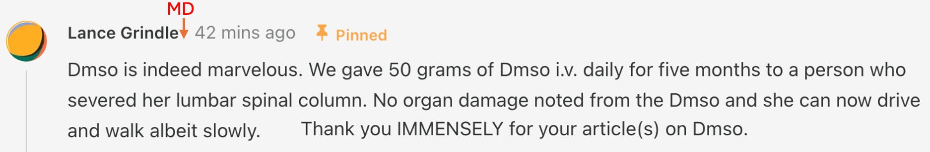 DMSO Could Save Millions From Brain and Spinal Injury