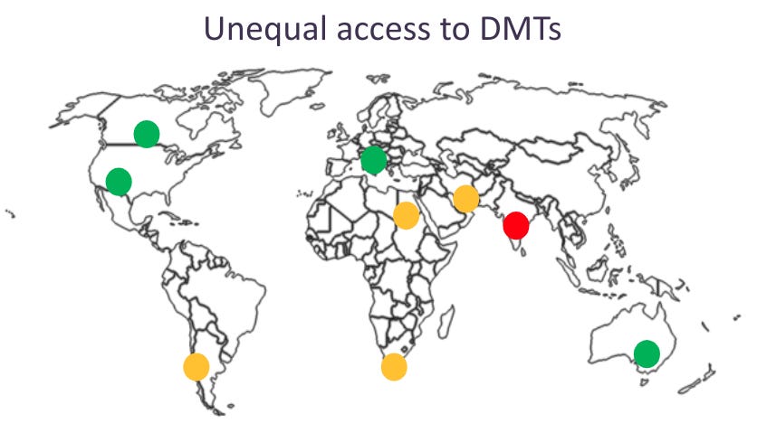 Multiple sclerosis recognised as a global problem