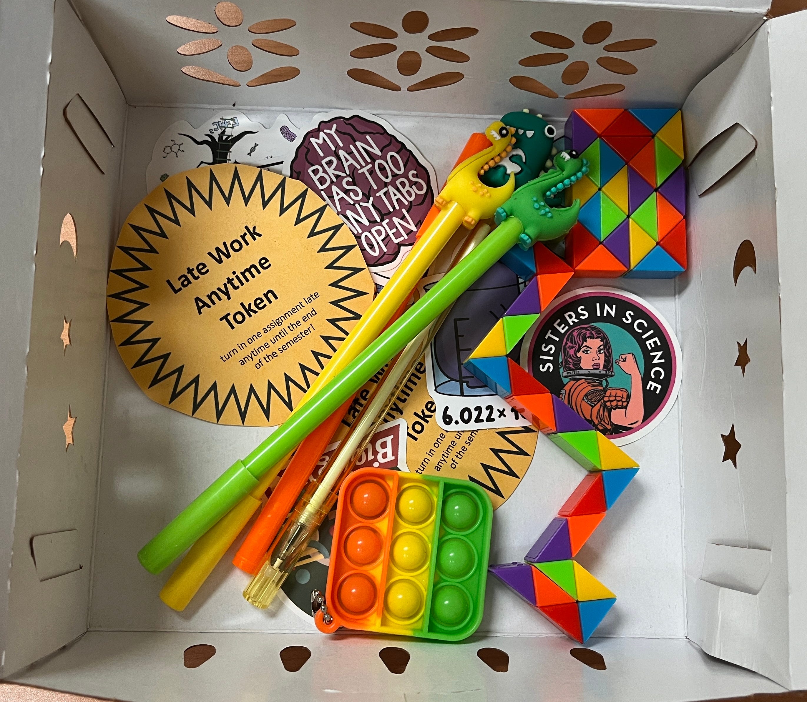 Using stickers, not grades, to reward student behavior