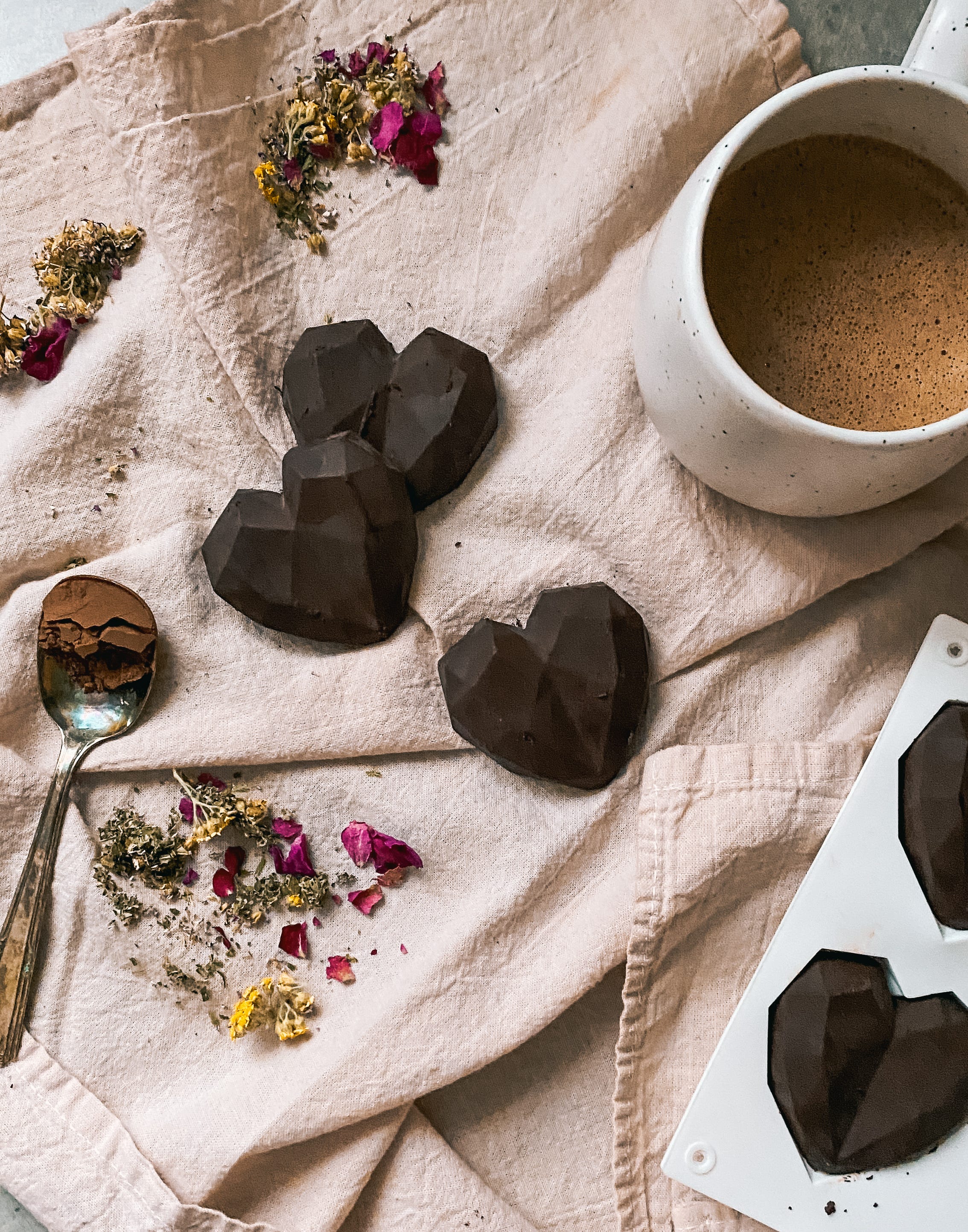 Cacao hearts recipe for opening and anchoring