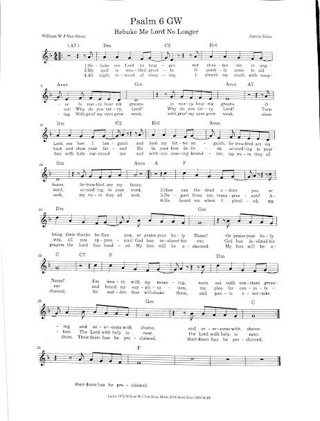Psalm 6 GW - Singable Psalms