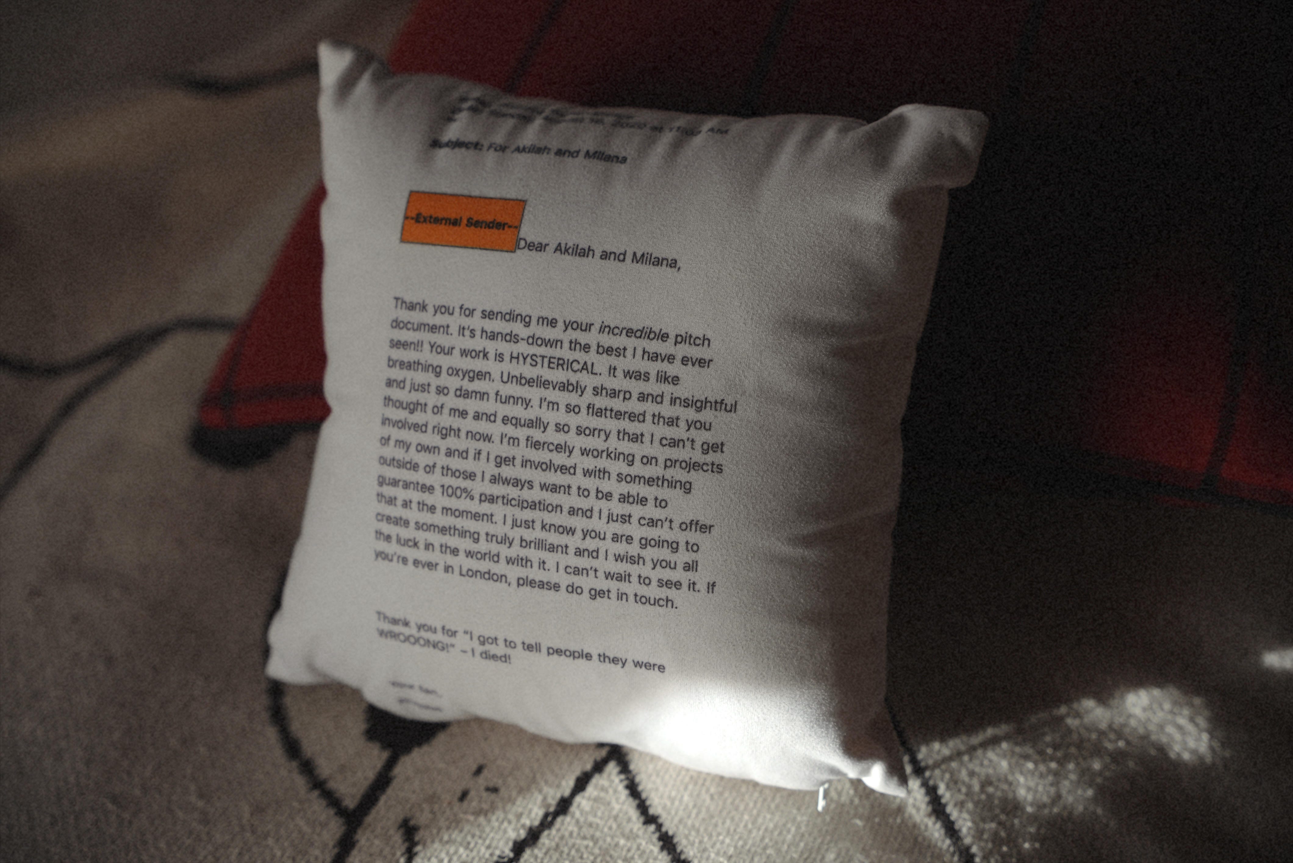 The Best Rejection Letter I Ever Received