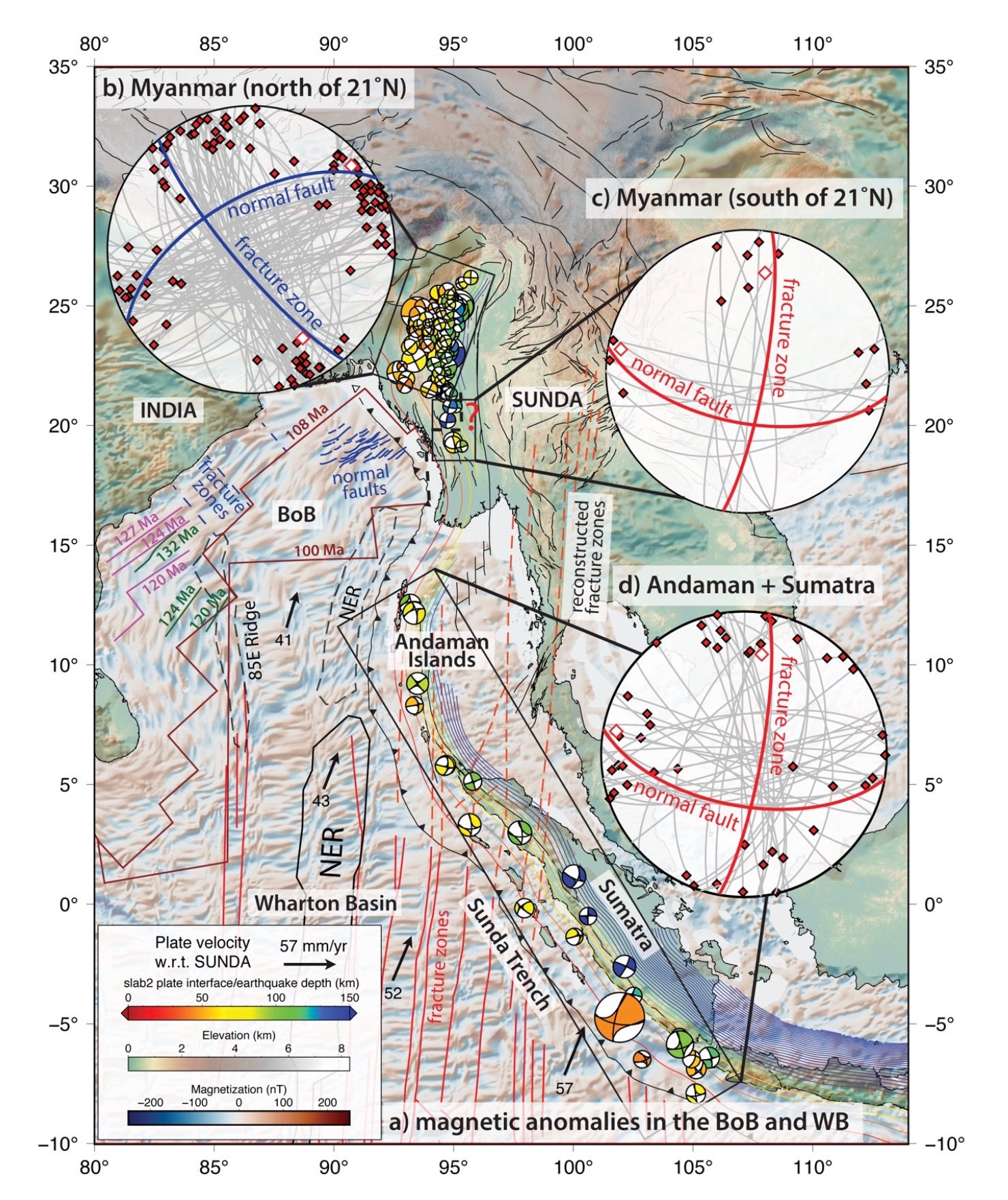 Magnitude 5.0 earthquake in Myanmar - by Kyle Bradley