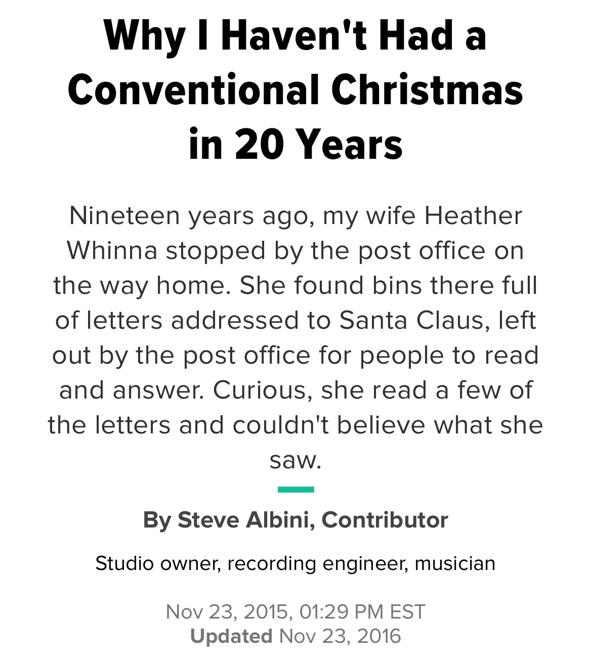 Steve Albini era uno di noi - by Federico Pucci - Pucci