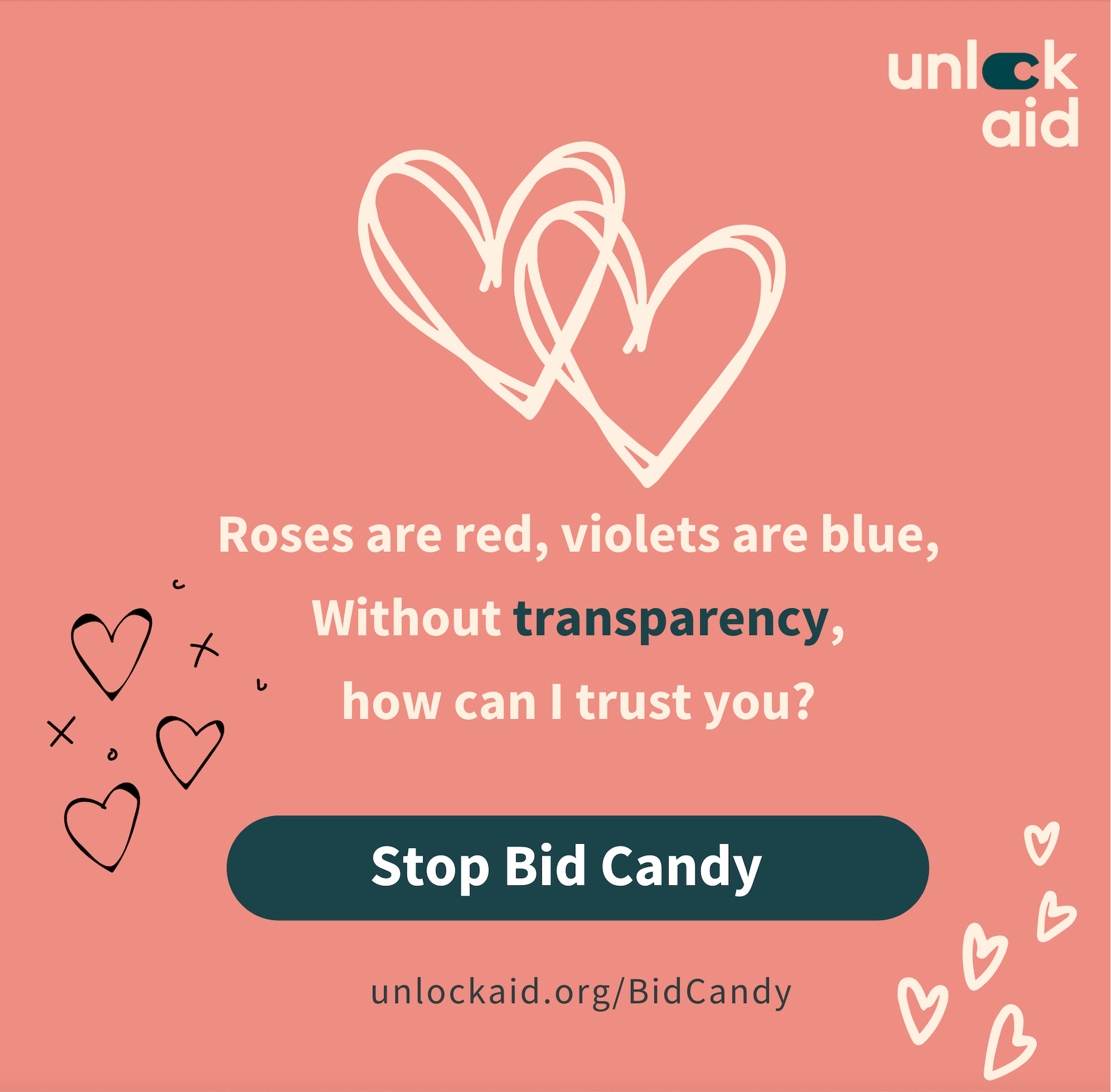 Unlock Aid sent you a Valentine - by HQ - Unlock Aid