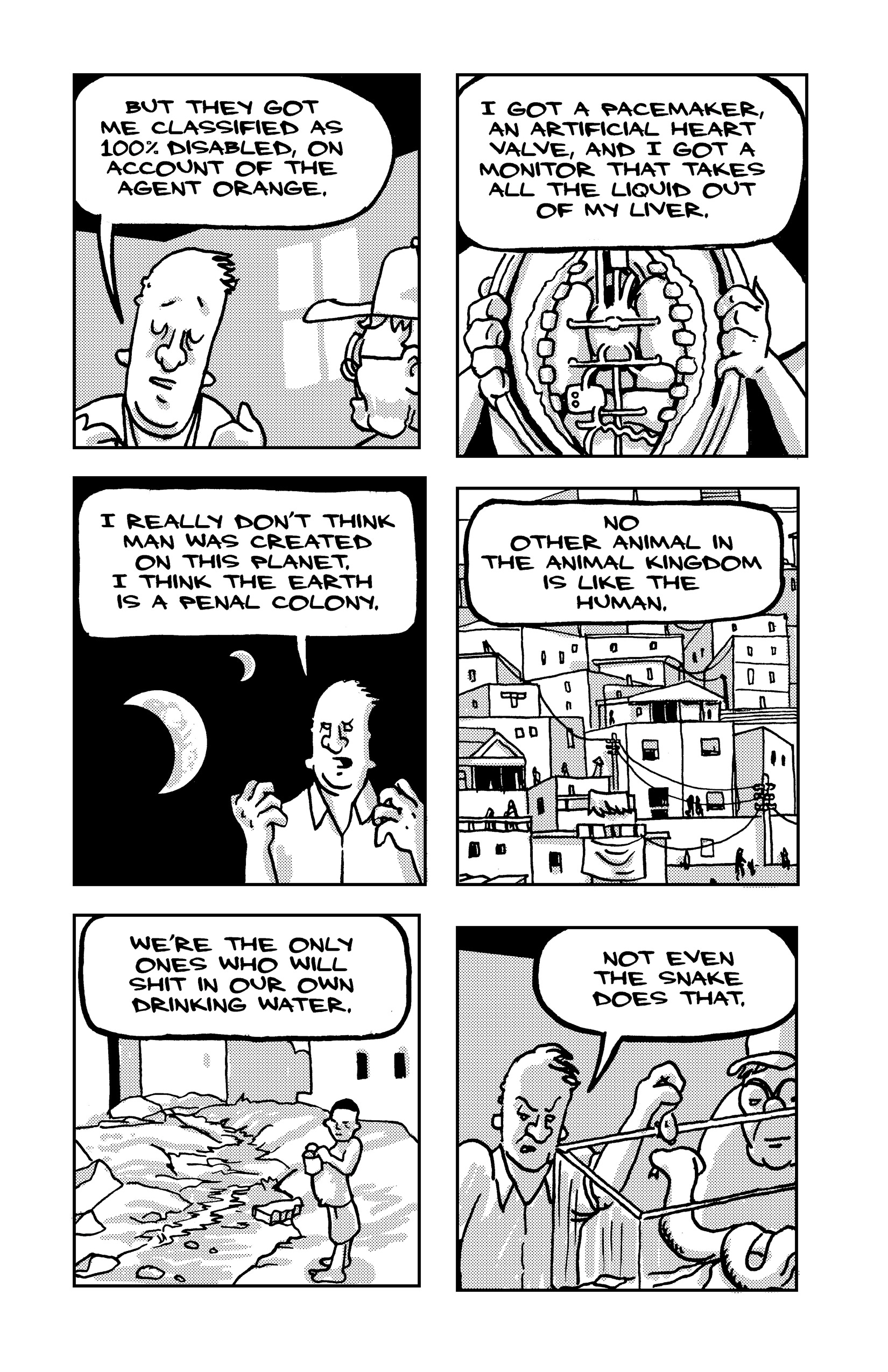 Larry Loathman Snake Master Pages 7, 8 & 9