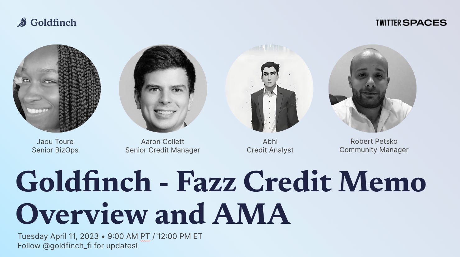 Goldfinch Update #46 - Goldfinch