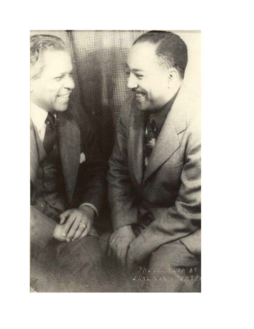 Nicolás Guillén and Langston Hughes (Part I)