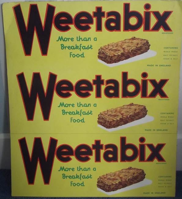 Separating the Weetabix from the Chaff - Vittles